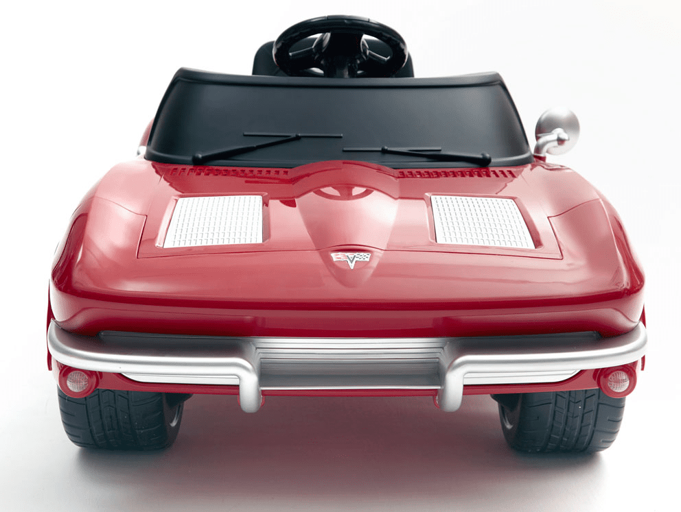 12 Volt 1960's Classic Corvette Ride On Car Convertible W/Stereo ...