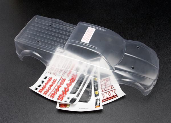 Body, Stampede VXL, ProGraphix (replacement for the painted body. Grap ...