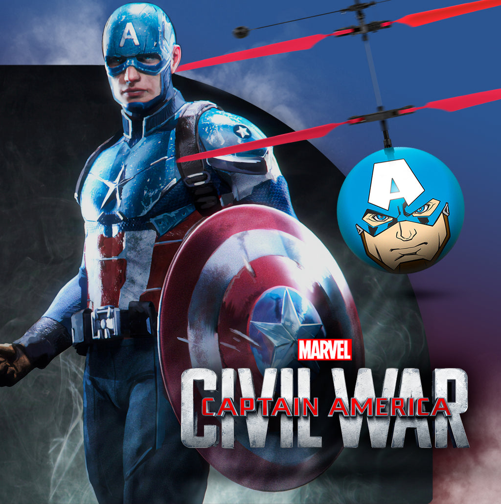 Captain America Heli Ball – Trend Times Toy Stores