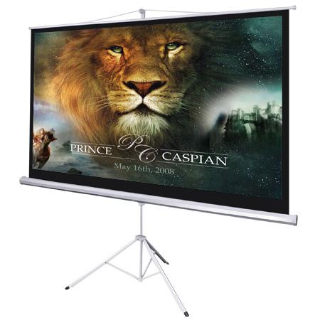 Manual Pull Down Portable Tripod Projector Screen 92" 16:9 – Trend ...