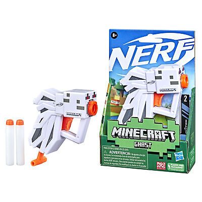 Nerf MicroShots Minecraft Ghast Mini Blaster, Minecraft Ghast Mob Desi ...