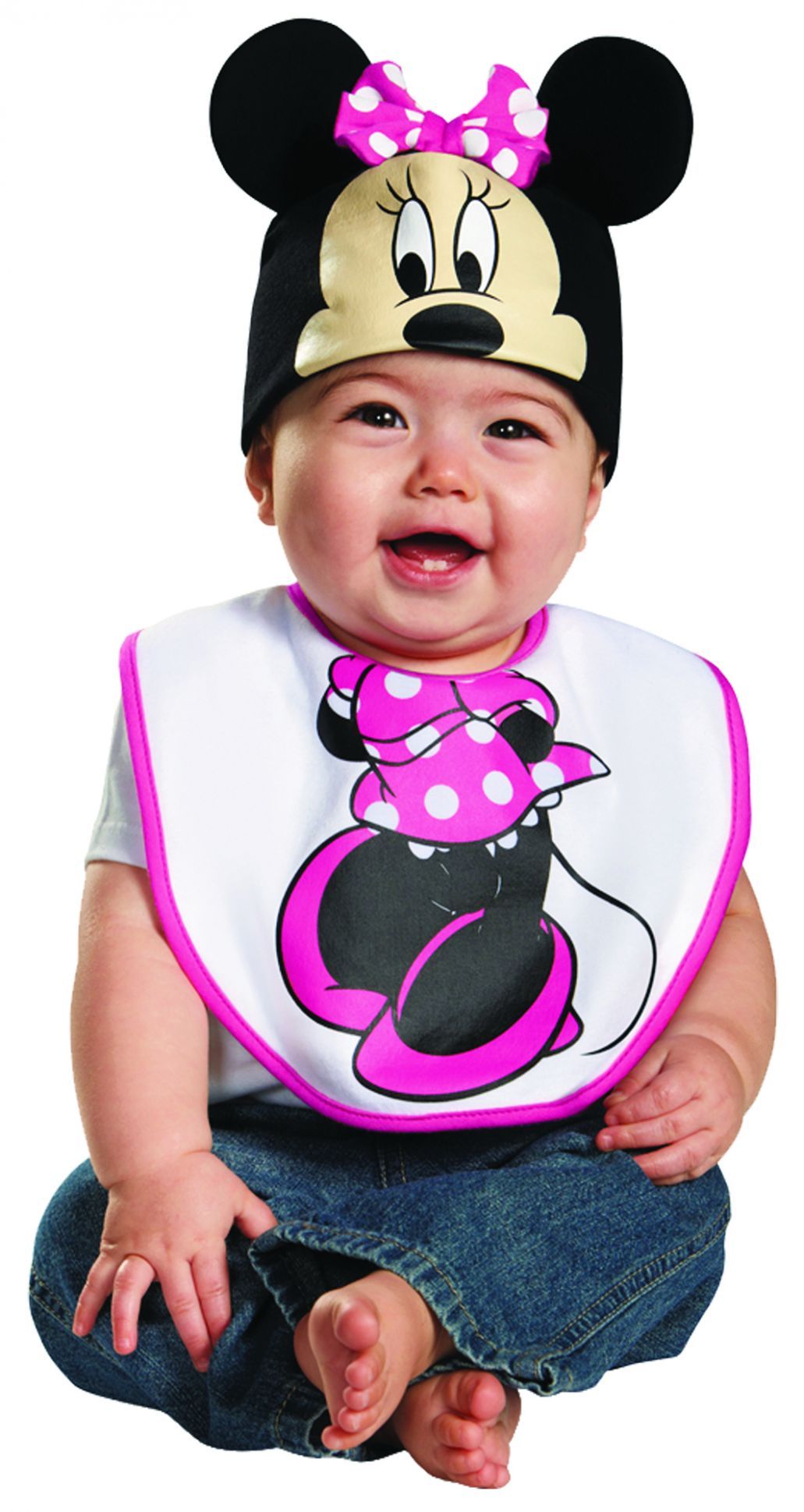 Pink Minnie Mouse Bib Hat Costume – Trend Times Toy Stores