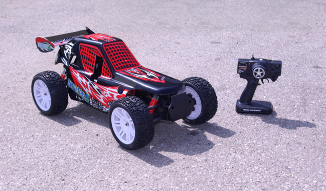 RC Baja Buggy 1/5 Scale Gas Car Measures Almost 3 Feet Long W/23CC Eng ...