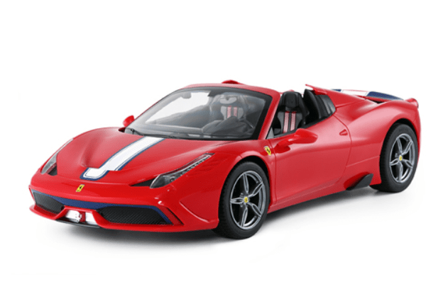Remote Control Ferrari 458 Spider RC Car Convertible W/Motorized Openi ...