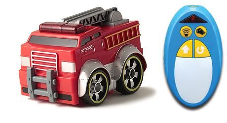 Remote Control (RC) Junior Fire Truck W/Easy To Use Remote Control ...
