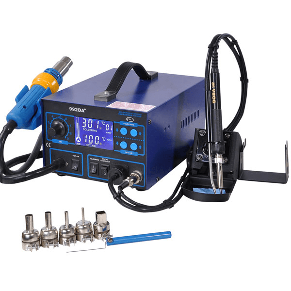 SMD BGA Hot Air Rework Soldering Iron Station Fume Extractor – Trend ...