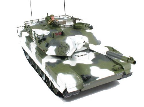 Radio Control Abrams Tank Electric RC Winter Camouflage – Trend Times ...