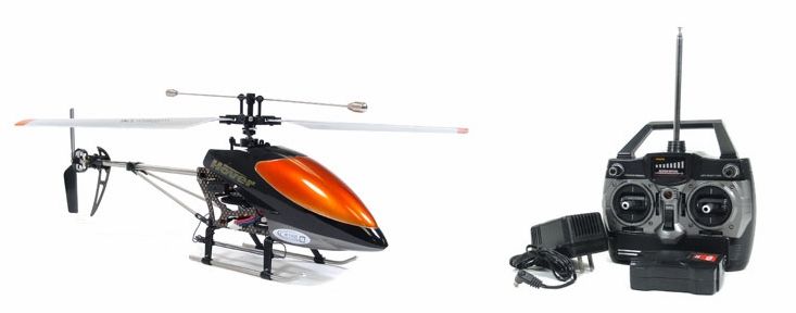 Zoom Hover Carbon Fiber Frame 9100 RC Helicopter W/Gyro – Trend Times ...